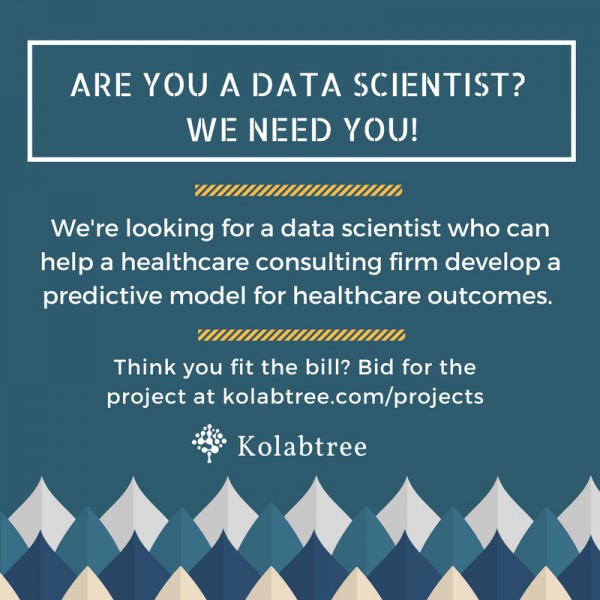 Calling data scientists for predictive modelling in healthcare - The Kolabtree Blog